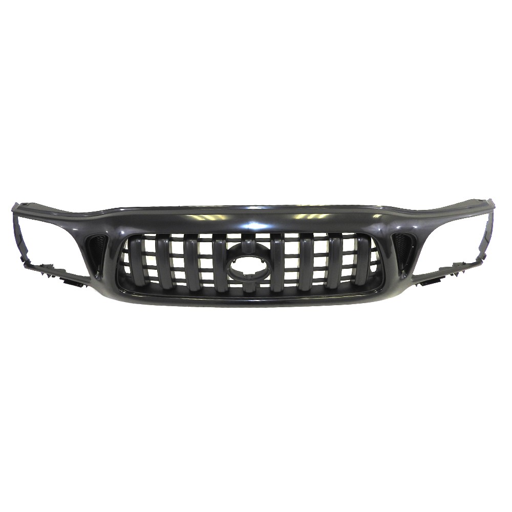 AM New Front Grille Black Shell and Insert For 01-04 Toyota Tacoma w/o ...